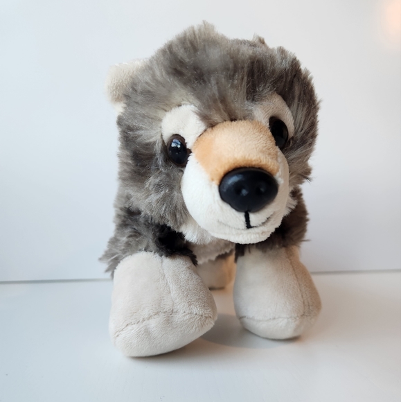 Wild Republic | Toys | Wild Republic Wolf Gray Stuffed Animal Mini ...